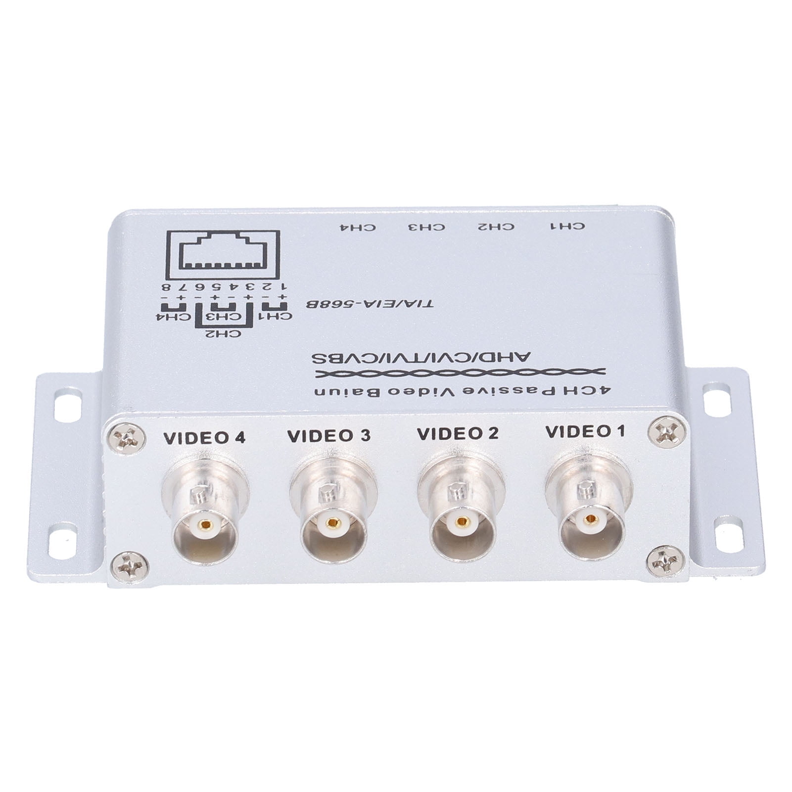 Transceptor CCTV, Balun Pasivo De 4 Canales Capacidad ...