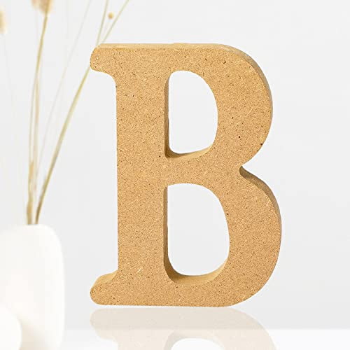 Standing Wooden Letters