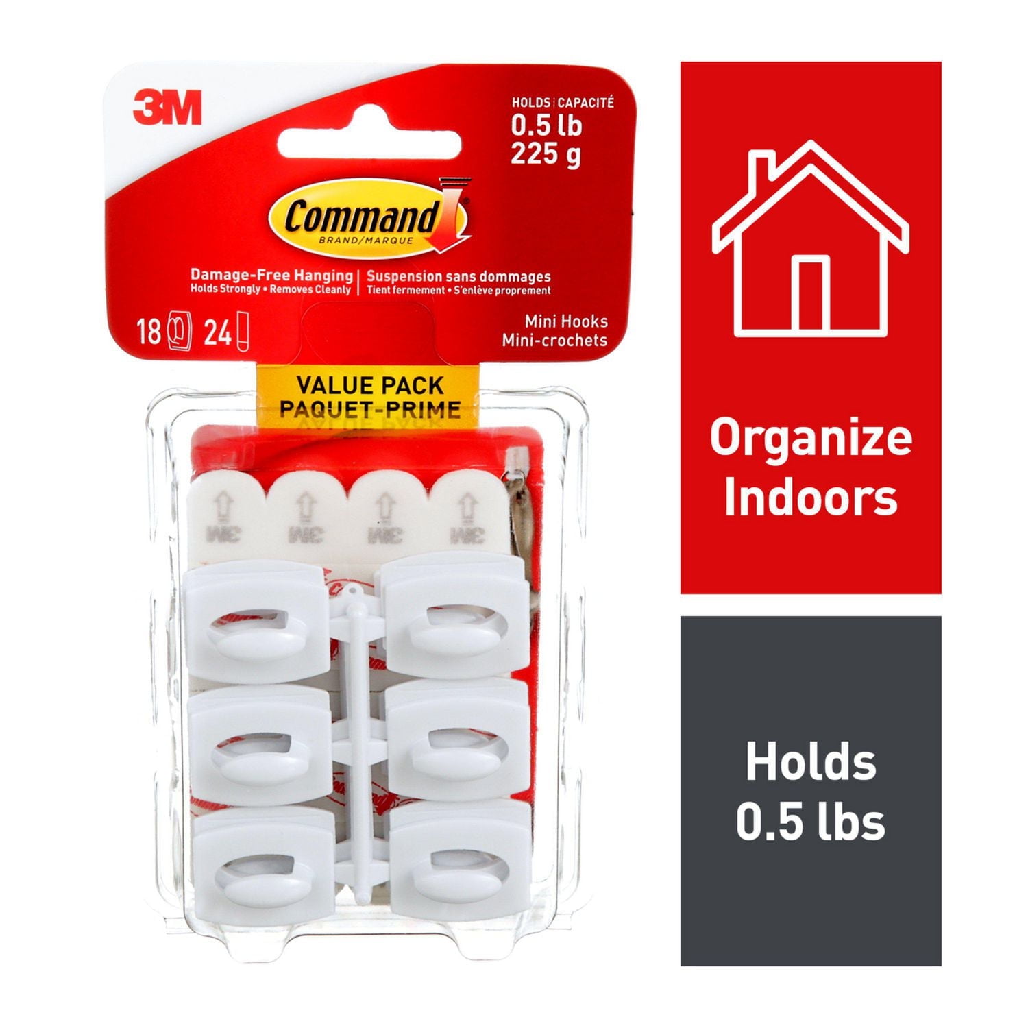 Click here for Command Mini Hooks 17006vp-C  Value Pack Mini prices