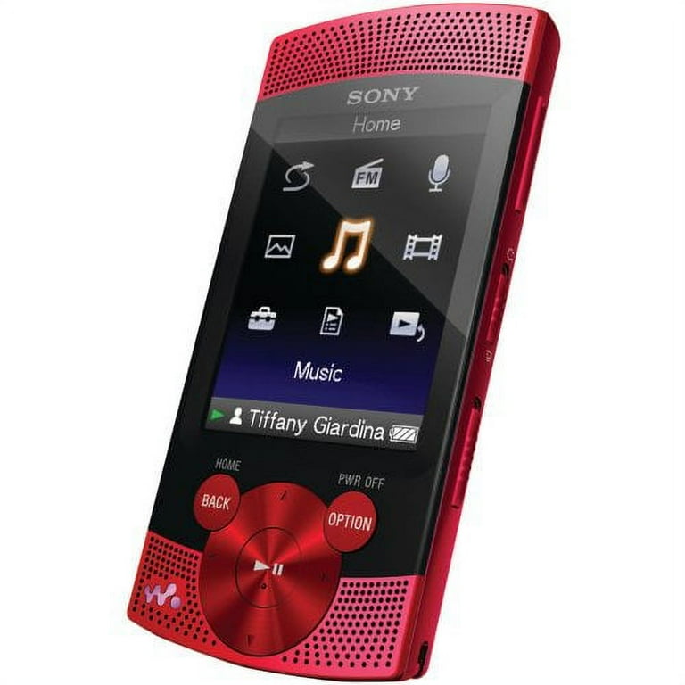 Sony Walkman Mp3 Red
