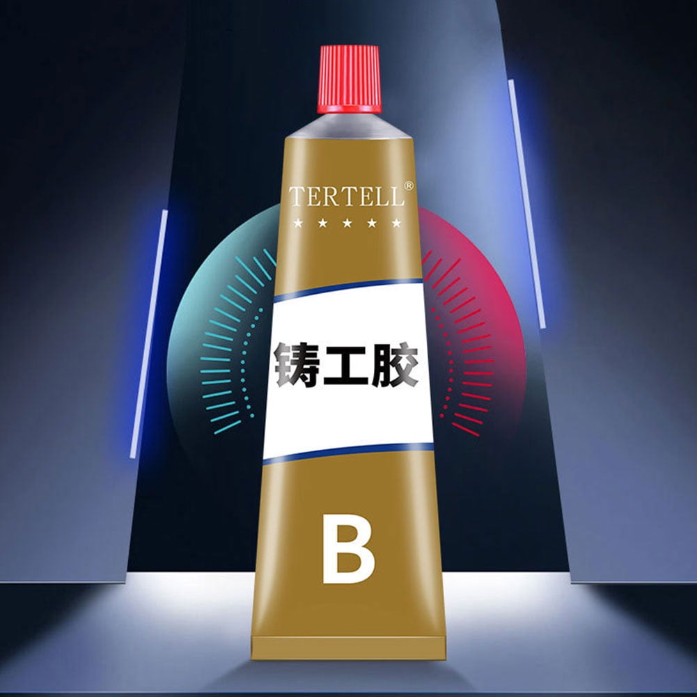 Pegamento AB Pegamento de metal Fundición Reparación de metales Defecto ...