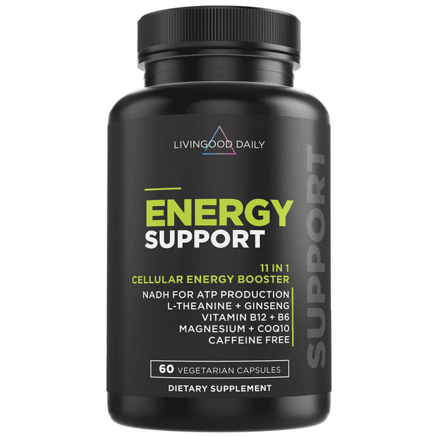 Livingood Daily Energy Support Supplement, 60 Capsules - Walmart.com