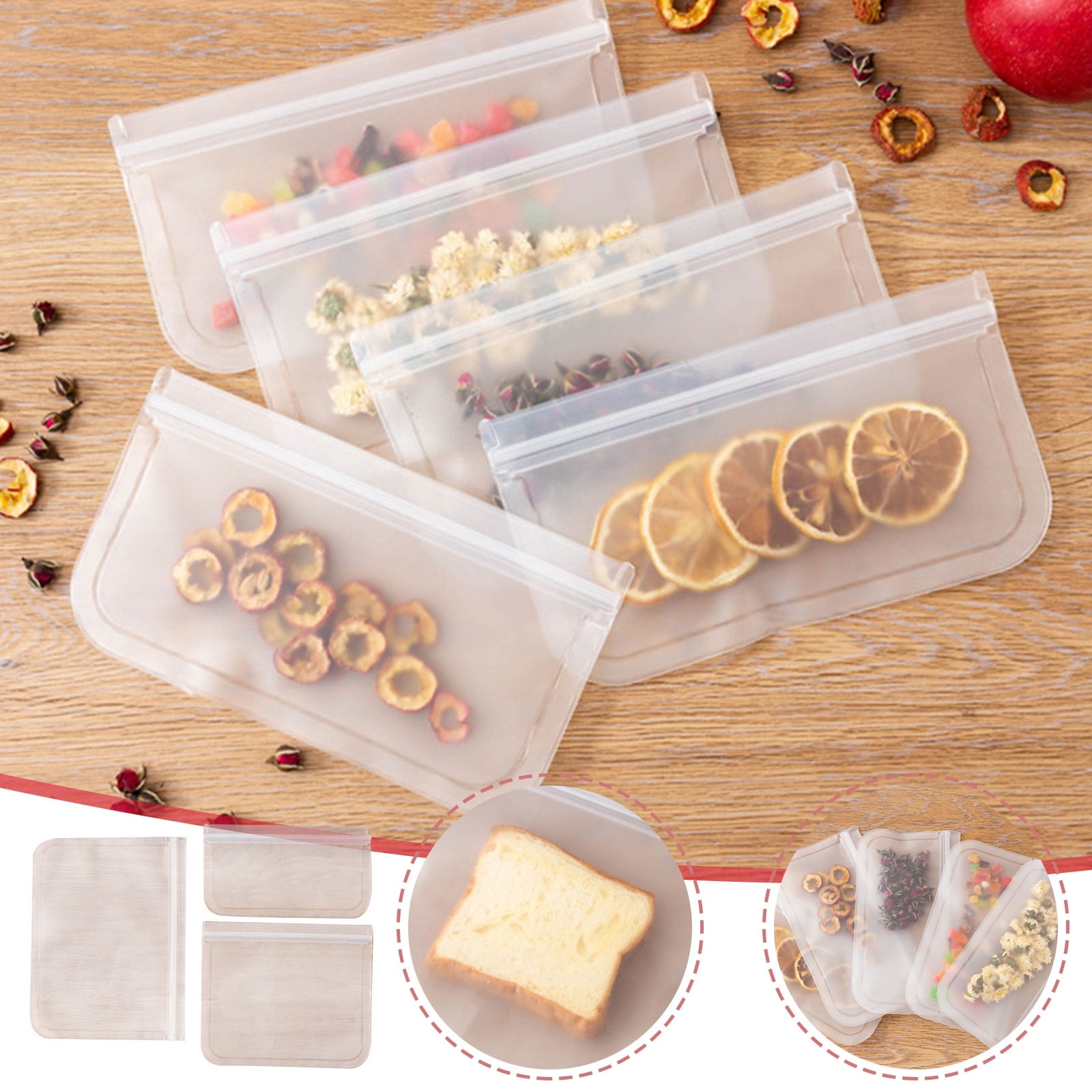 Click here for Vaidha Frosted Food Sealed Bag Self Sealing Storag... prices