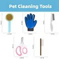 5-in-1 Pet Grooming Kit Brushes for Pets - Professional Deshedding ...