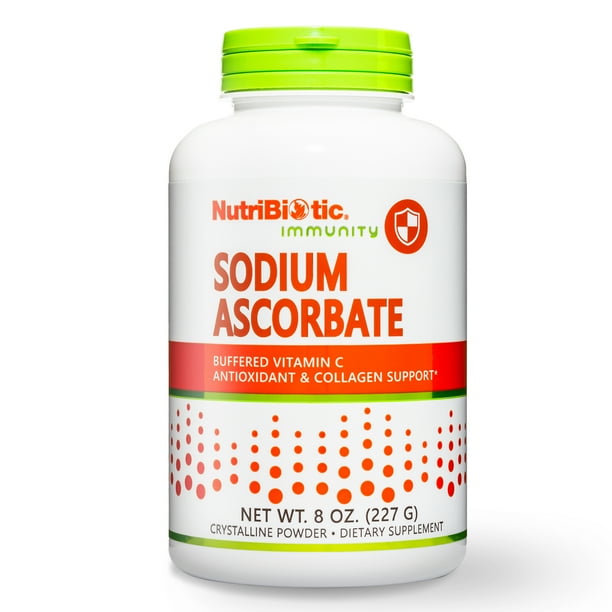 NutriBiotic - Sodium Ascorbate Buffered Vitamin C Powder, 8 Oz - Walmart.com