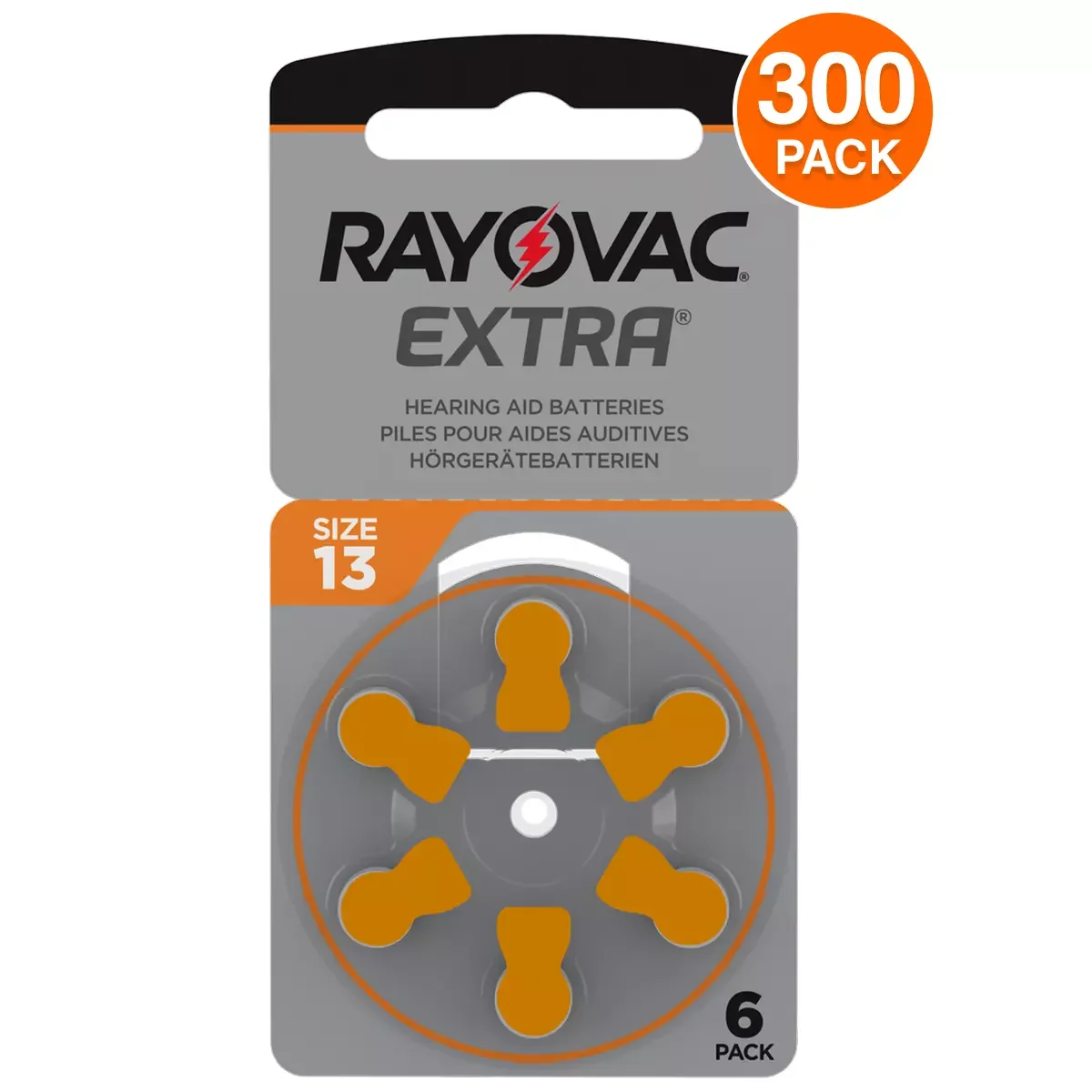 Click here for Rayovac Extra Size 13 Hearing Aid Batteries (300 P... prices