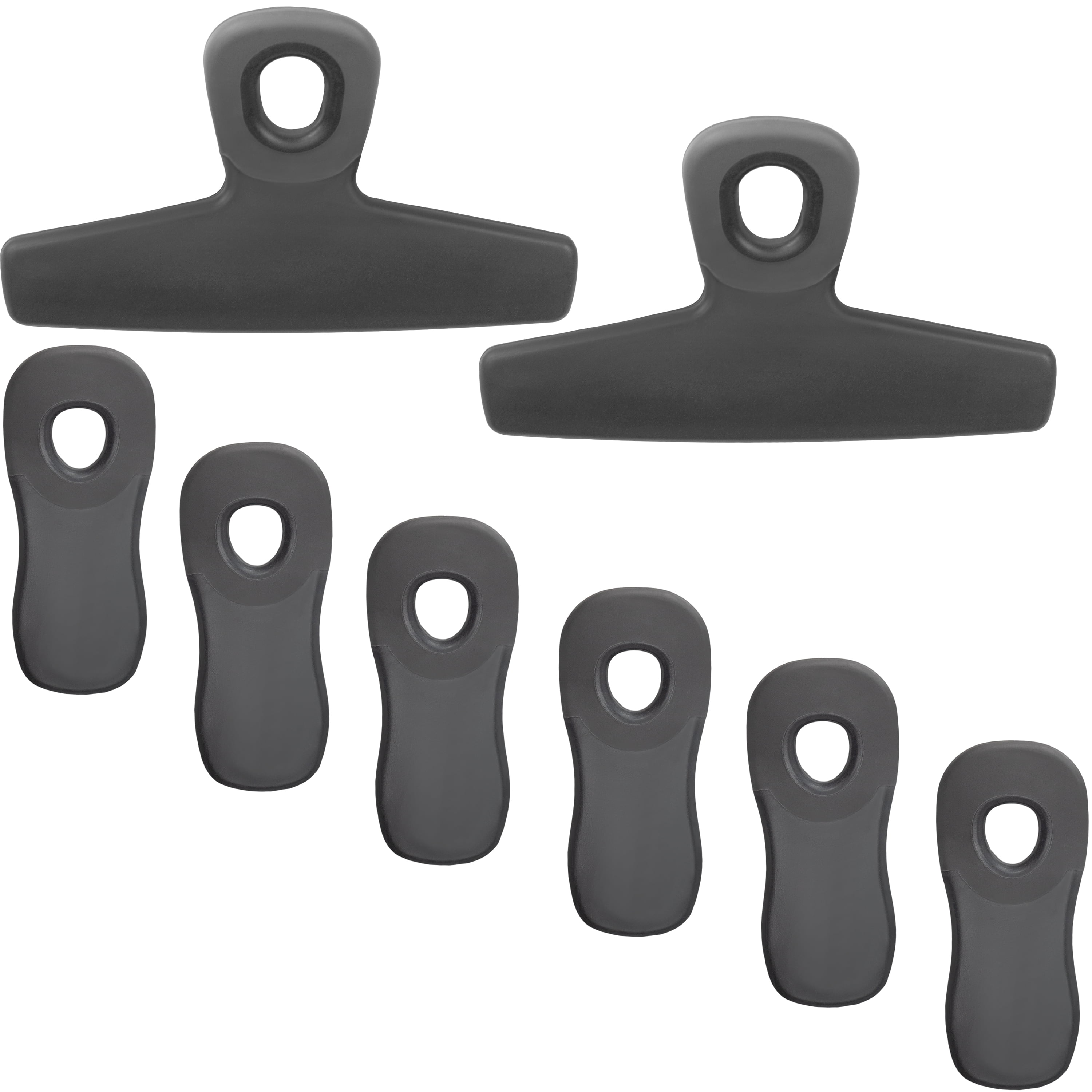 Cook with Color Chip Bag Clips with Magnets, Kitchen Accessories, 8 ...