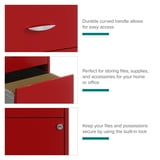 Space Solutions Small Office 3 Drawer Storage Vertical File Cabinet ...