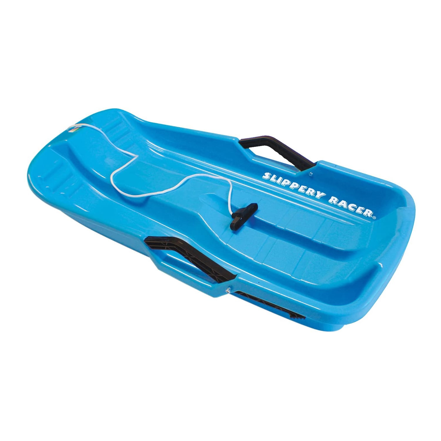 Slippery Racer Downhill Thunder Kids Toddler Plastic Toboggan Snow Sled ...