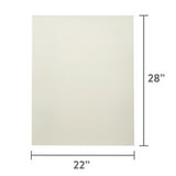 Pen+Gear White Heavyweight Grid Poster Board, 22" x 28", 5-Pack for ...