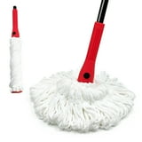 Great Value Self-Wringing Ratchet Microfiber Twist Mop With Removable ...