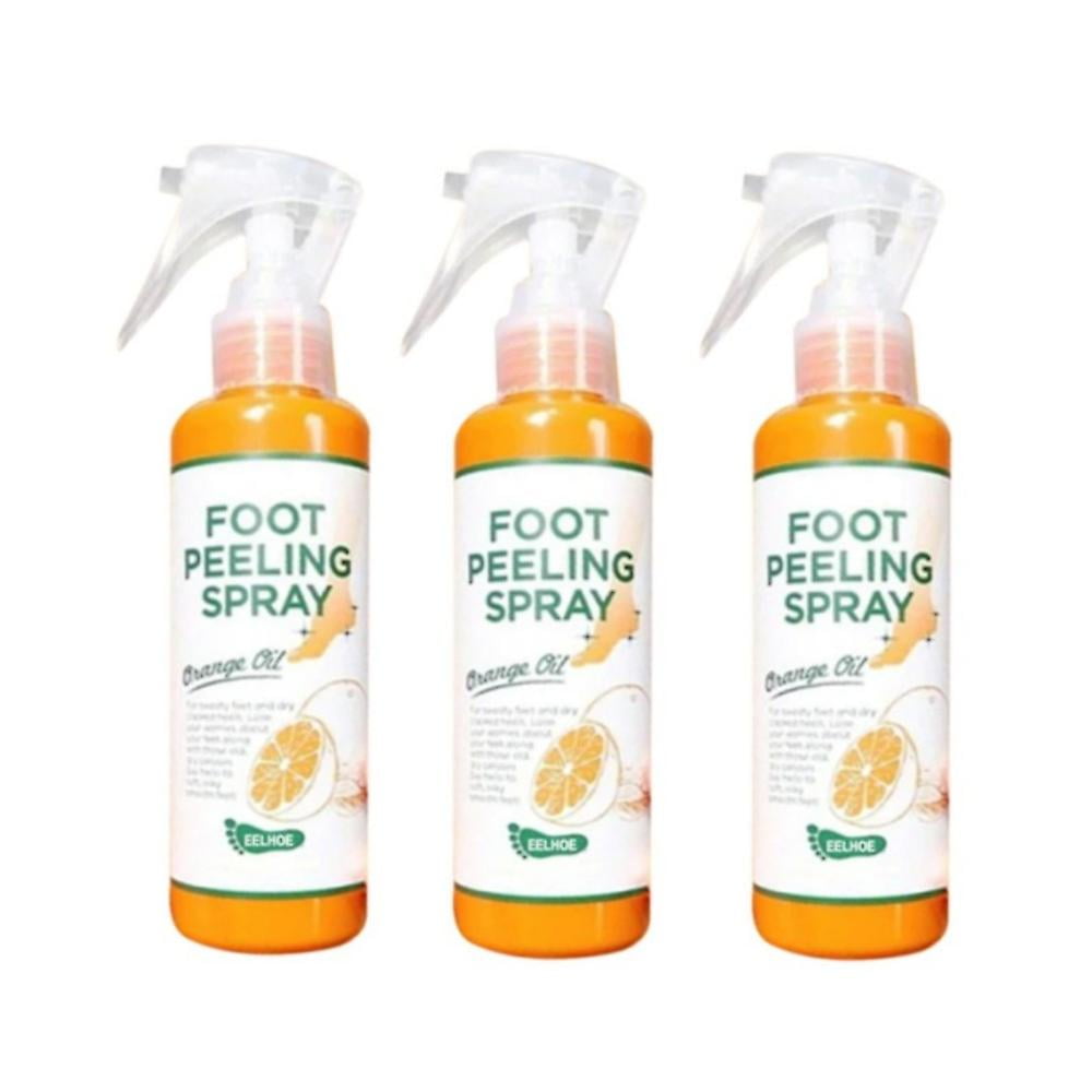 300ml Foot Peeling Spray Orange Essential Oil Elbow Exfoliating Peel ...
