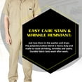 Natural Uniforms Men's Work Jumpsuit Overalls, Short Sleeve Coverall ...