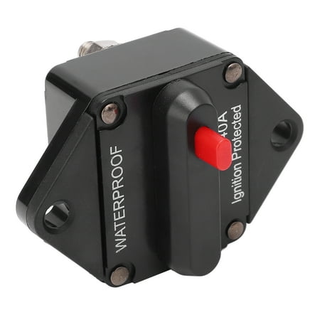 Overload Protector Switch, Circuit Breaker Maximum 48V Rated 32V Manual ...