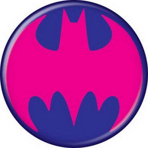 Purple Batman Symbol