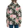 Hoodies for Teen Girls Boys - Lighet Pink Rose Flowers Warm Boys ...
