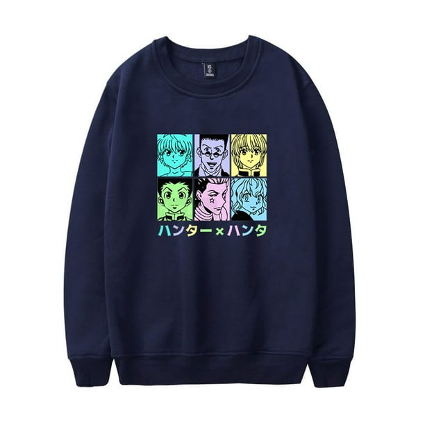 HUNTER X HUNTER Sweatshirts Casual Round Collar Hoodie Jacket Killua ...