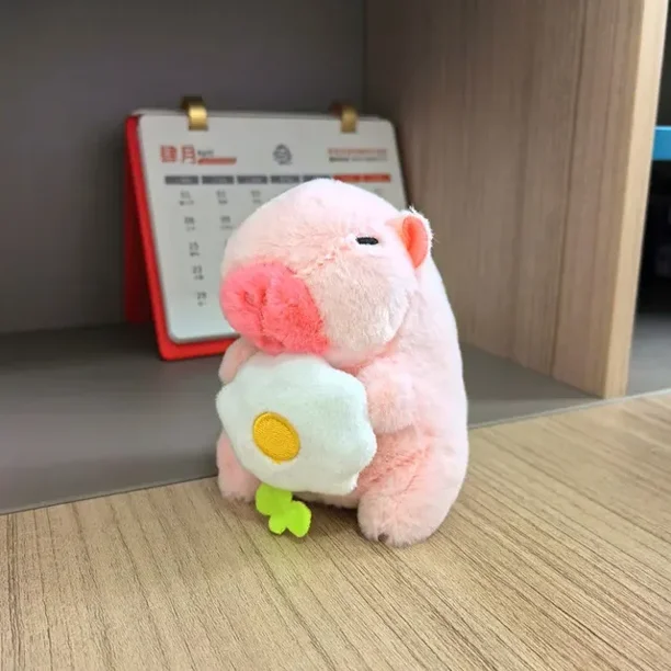 Strawberry Hat Capybara Plush Toy Simulation Turtle Backpack Capibara ...