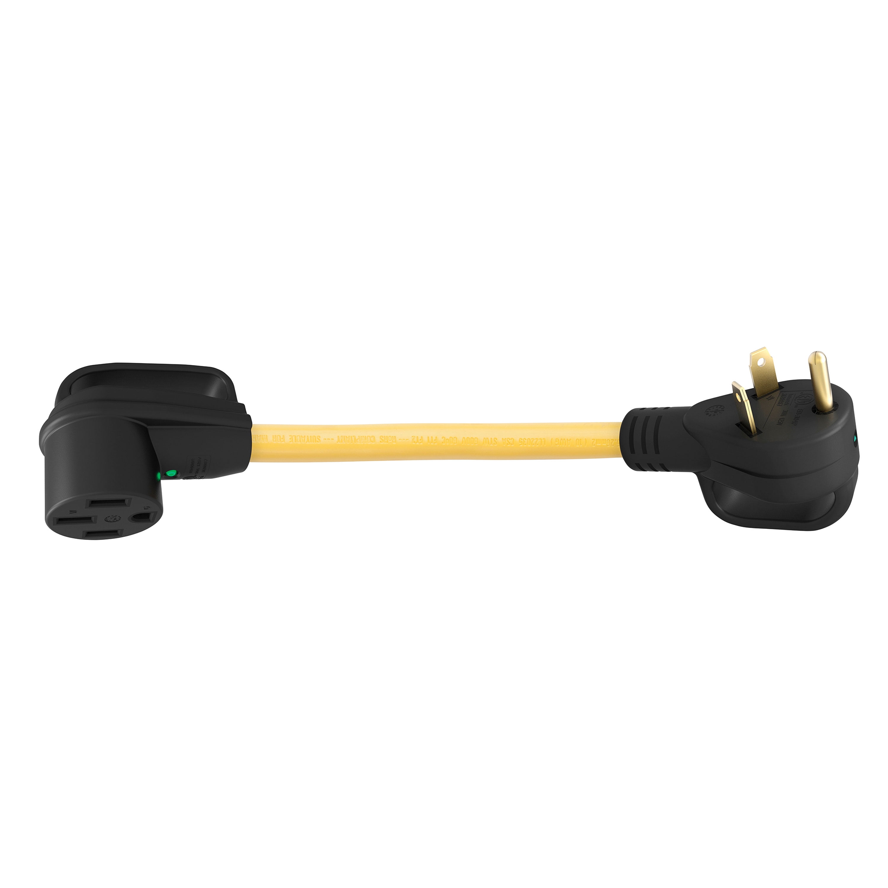 ParkPower 3050RVDA Dogbone Adapter - 30A Male / 50A Female - Walmart.com