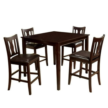 Venetian Bridgette 5-Piece Dining Set, Espresso - Walmart.com