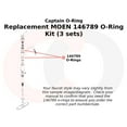 Captain O-Ring Replacement 146789 O-Rings for Moen Single-Handle Lever ...