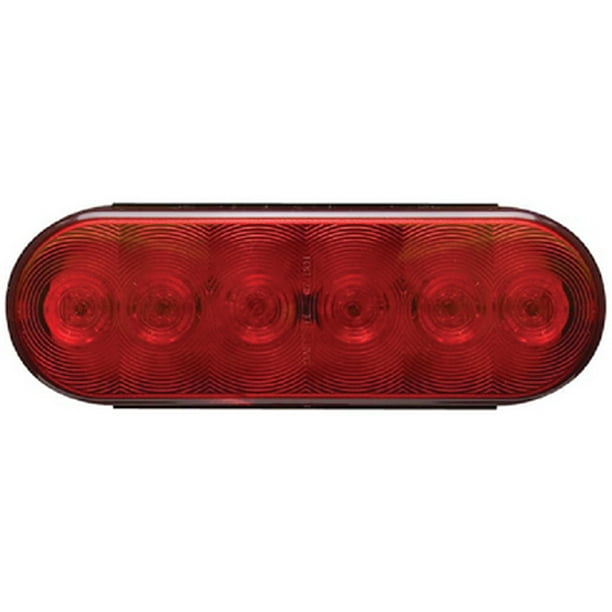 Optronics STL12RBP Fleet Count Waterproof LED Oval Stop and Turn Tail ...