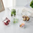 6-Pack Clear Acrylic Storage Boxes with Lids, Assorted Sizes - Walmart.com