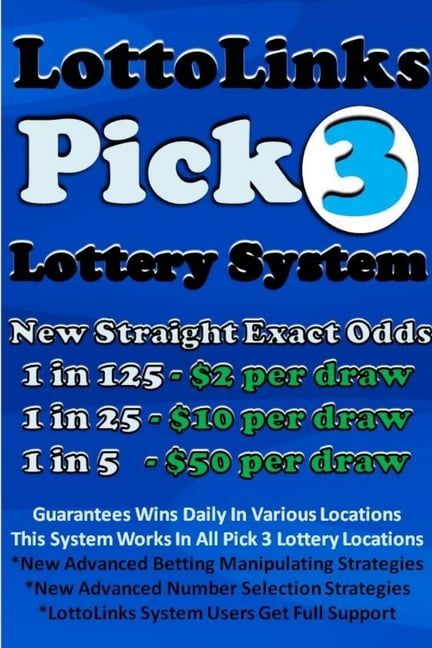 LottoLinks Pick 3 Lottery System (Paperback) - Walmart.com