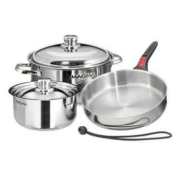 Magma Ceramica Non-Stick 10 Piece "Nesting" Cookware Set - Walmart.com