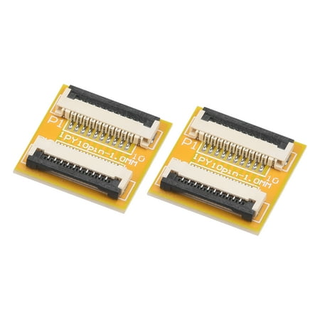 Uxcell FFC FPC Extension Board PCB Extend Connector 10 Pin 1.0mm Pitch Single Side 2 Pack ...