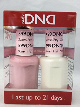 DND Nail Polish Gel & Matching Lacquer Set (599 - Sunset Fog) - Walmart.com