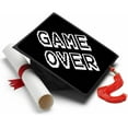 Game Over Grad Cap Tassel Topper - Decorated Grad Cap - Walmart.com