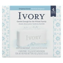 Ivory Gentle Unscented Bar Soap, Original Scent, Dermatologist Tested ...