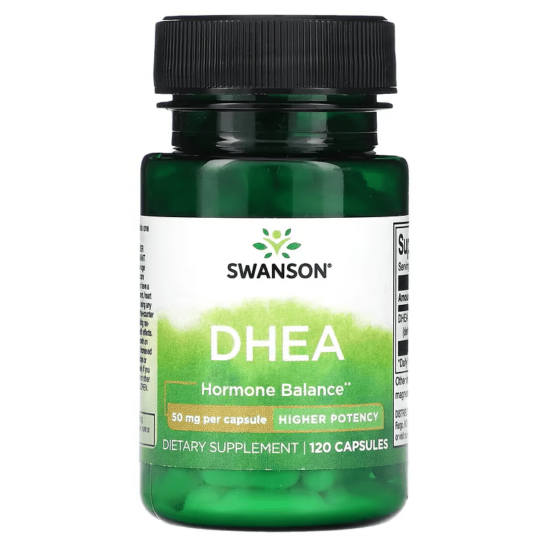 Swanson | DHEA 50 mg, 120 cápsulas. Suplemento para el Equilibrio ...