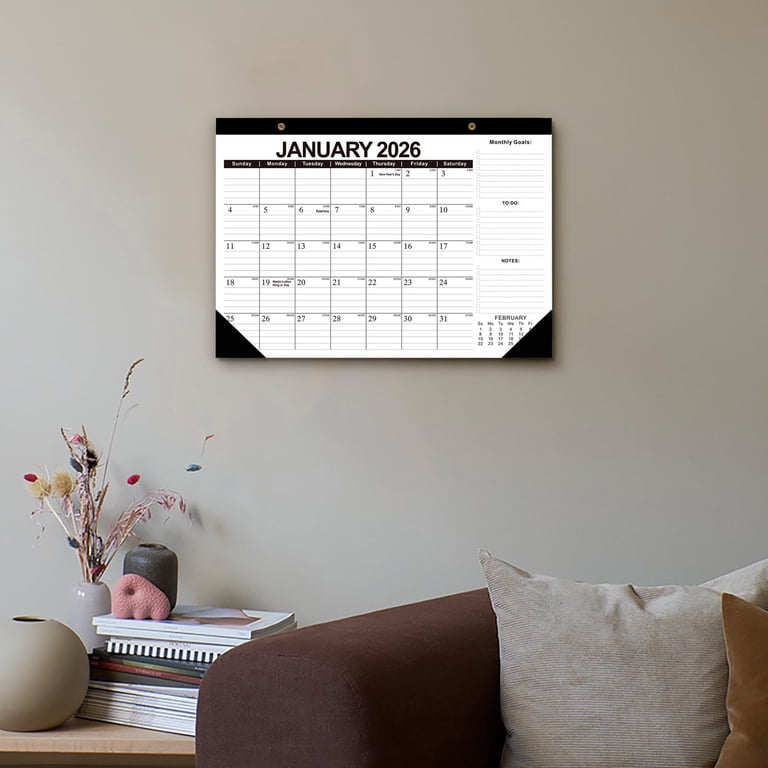 Large Wall Calendar 2026 Large Wall Calendar 2025- 2025-2026- JUL 2025 ...