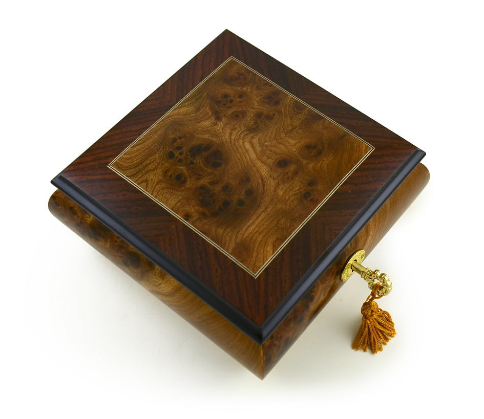 Contemporary Hand-Made "Classic" Wood Inlay 36 Note Music Box - The ...