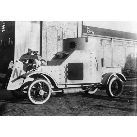 Wwi: Armored Car, C1915. /Nan Armored Car. Photograph, C1915. Poster ...