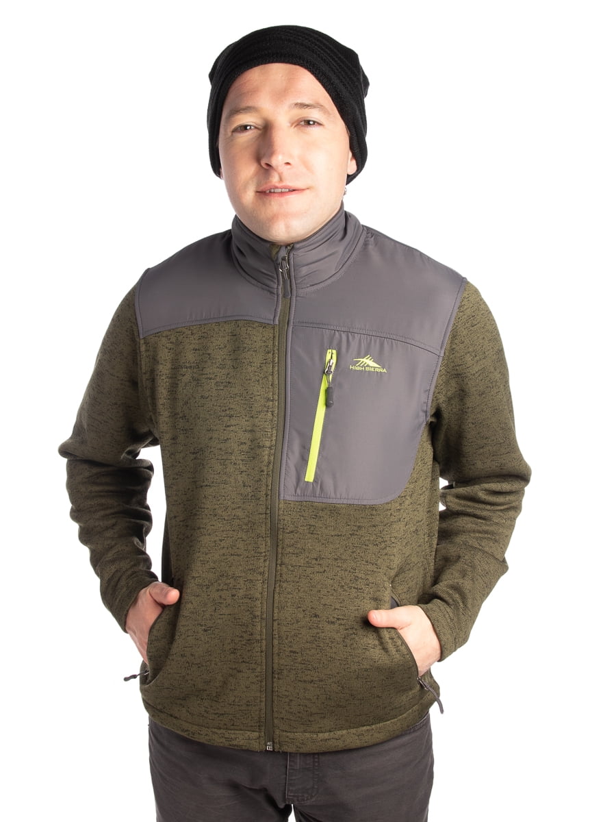 High Sierra Funston II Men’s Hybrid Insulated Full Zip Jacket ...