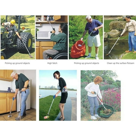 Trash Stick Grabber Reacher Tool Foldable Pick Up Trash Stick Hand ...