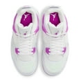 Big Kid's Jordan 4 Retro White/Hyper Violet (FQ1314 151) - 6.5 ...