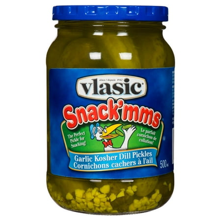 Vlasic Snack'mms Garlic Kosher Dill Pickles | Walmart Canada