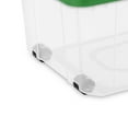 Sterilite 50.9 Gallon Tree Plastic Storage Box, Green - Walmart.com