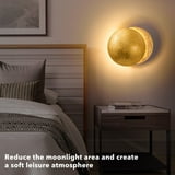 EP Light Phases of Moon Wall Sconce, Hardwired or Plug-in for Living ...