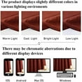 Rust Red Theater Curtains Extra Long Back Tab Thermal Insulated Drapes ...