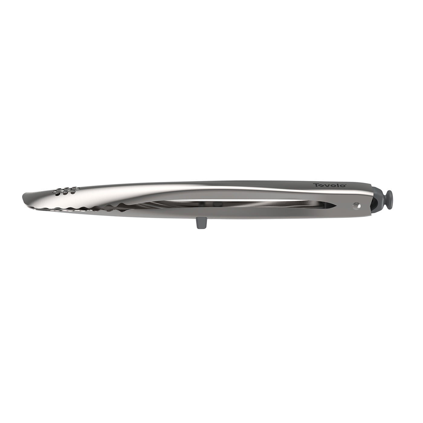 Tovolo 11-Inch Stainless Steel Tongs, Charcoal - Walmart.com