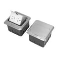 Miumaeov 2Pcs Pop-Up Floor Sockets Hidden Sockets Floor Mount Indoor ...