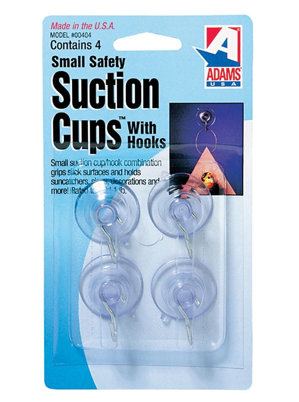 SUCTION CUPS SM CARD/4 - Walmart.com