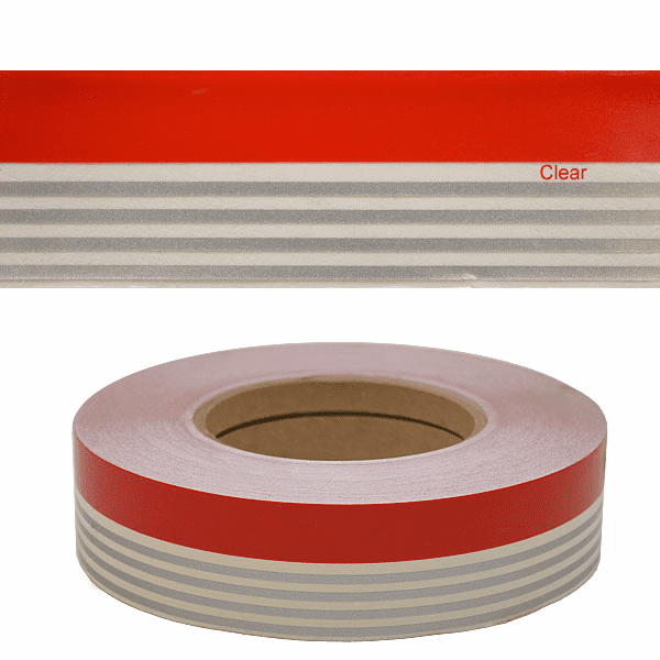 Tracker Boat Pinstripe 176313 | Red / Silver Marine Vinyl (Roll ...