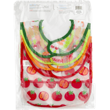 Luvable Friends Baby Girl Waterproof PEVA Bibs 4pk, Pink, One Size ...