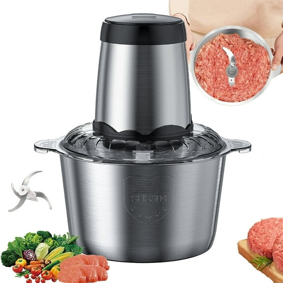Electric Food chopper, Food Processors, Meat Grinder, 800W, 18/10 ...